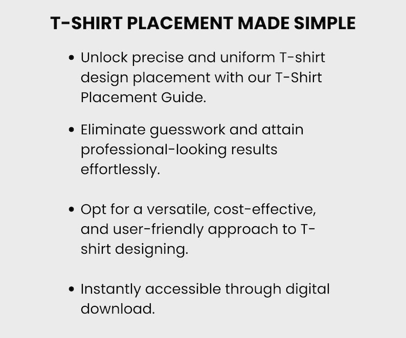 T-shirt Placement Guide, Vinyl Placement, Heat Transfer Vinyl Tool ...