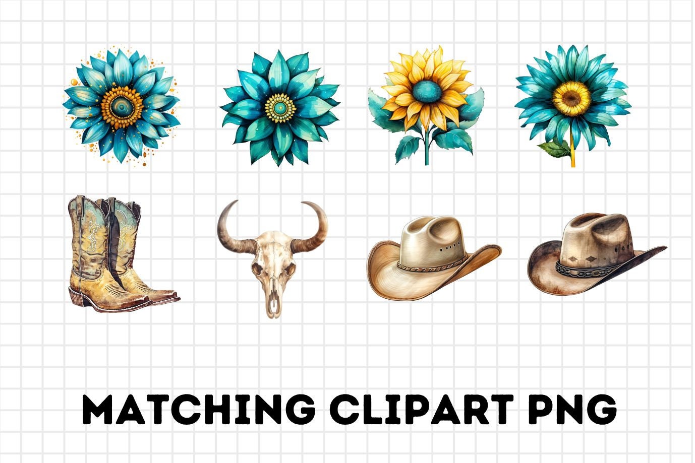 Country Doodle Letters, Western Alphabet, Cowboy Alphabet PNG, Entire ...
