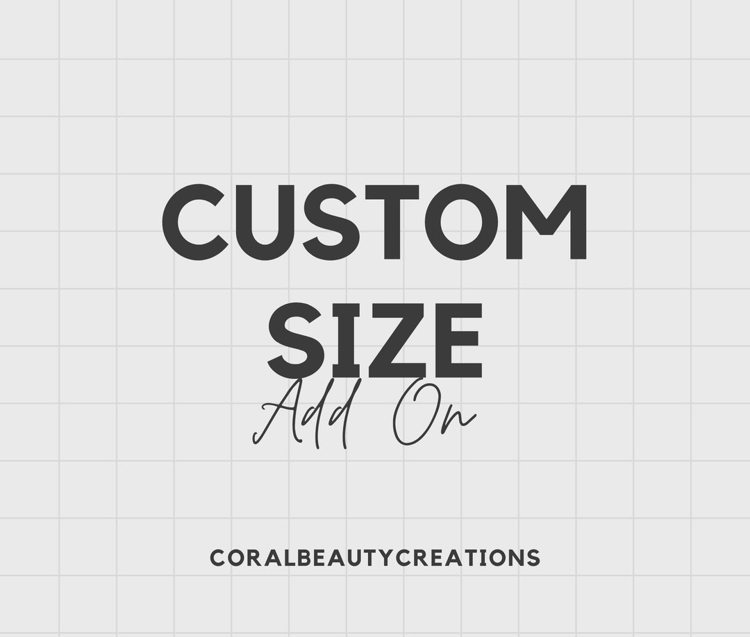 Custom Size | Resize Template Labels | Resize Labels | Add on | Size ...