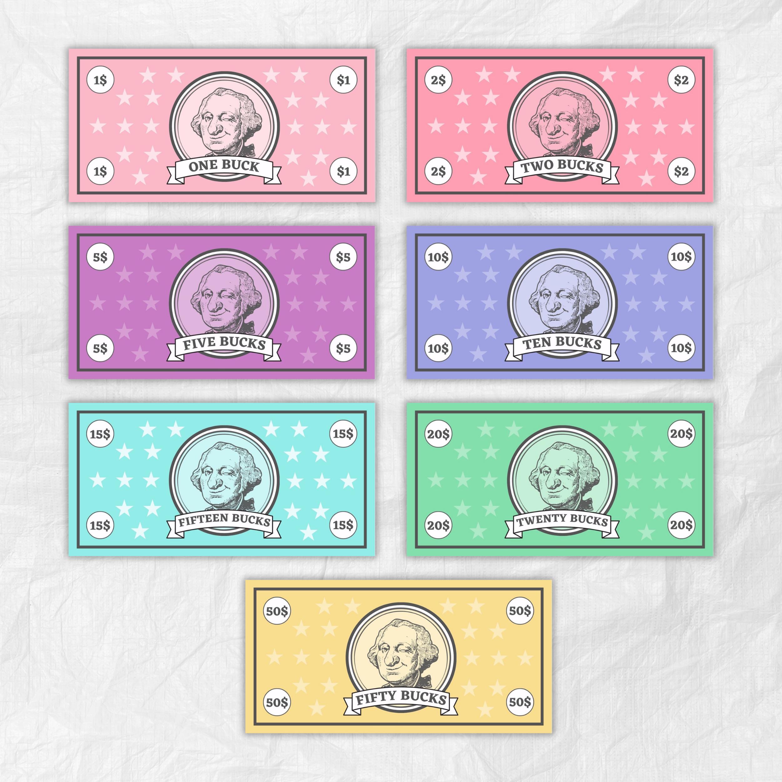 Editable Kids Reward Bucks, Kids Reward Coupons, Chore Bucks, Reward ...