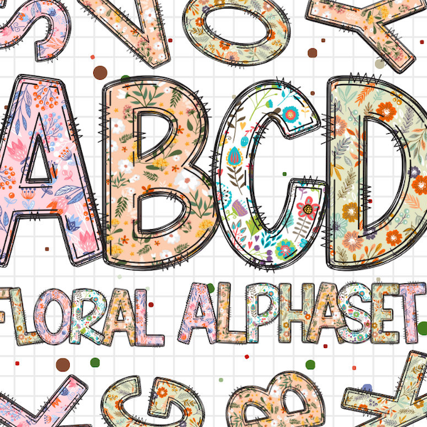 Alphabet Wall Letters - Etsy