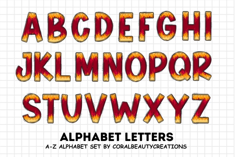 Doodle Letters and Numbers, Firefighter Clip Art, Fire Man Uppercase ...