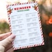 Reindeer Trivia Game, Printable Reindeer Quiz, Holiday Party Game ...