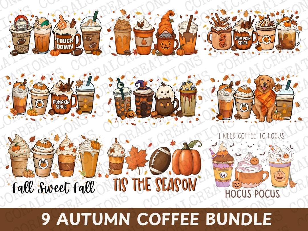 Fall Coffee Drink Png, Fall Drink Design, Orange Pumpkin Latte Png ...