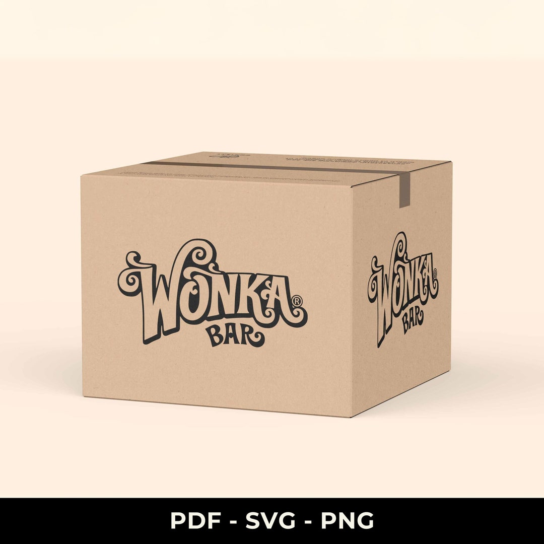 Wonka Logo Stencil Digital File: Pdf, Svg, Png, Halloween, DIY Crafts ...