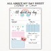 Daycare All About Me Form | Daycare Questionnaire | Get to Know Me ...