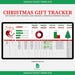 Christmas Gift Tracker, Christmas Planner, Christmas Budget Planner ...