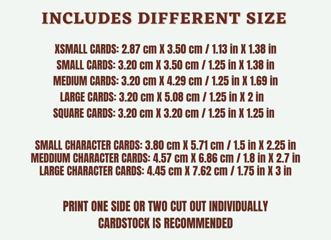 Make Your Own Cards, Custom Template Editable Insert Cards, Montessori ...