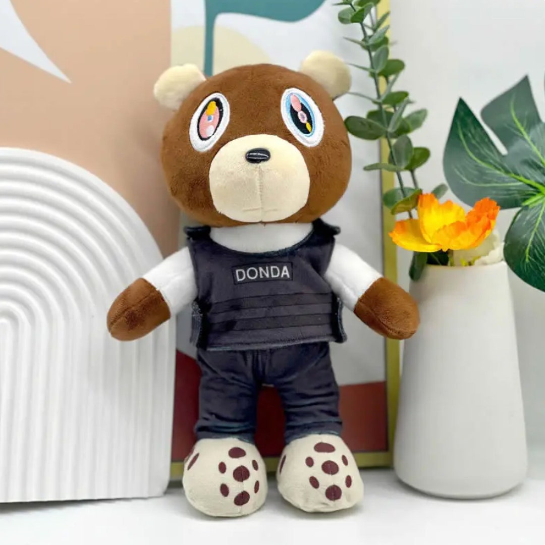 Kanye West Bear Kanye Plushie Kanye West Graduation Kanye - Etsy