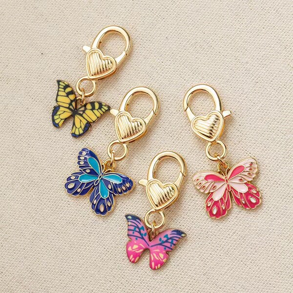 Butterfly Keychain - Etsy