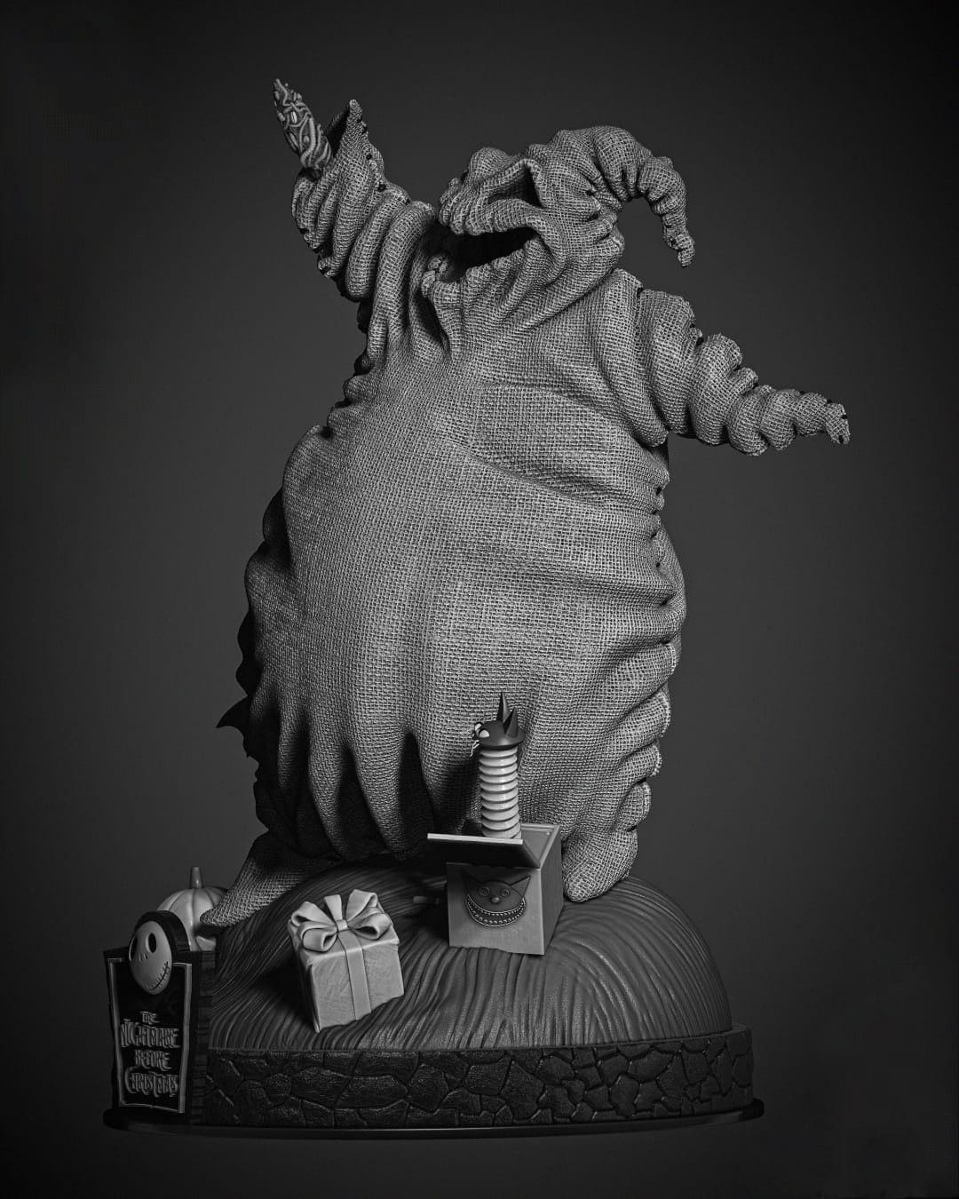 OOGIE BOOGIE SCULPTURE 3D Model - Etsy