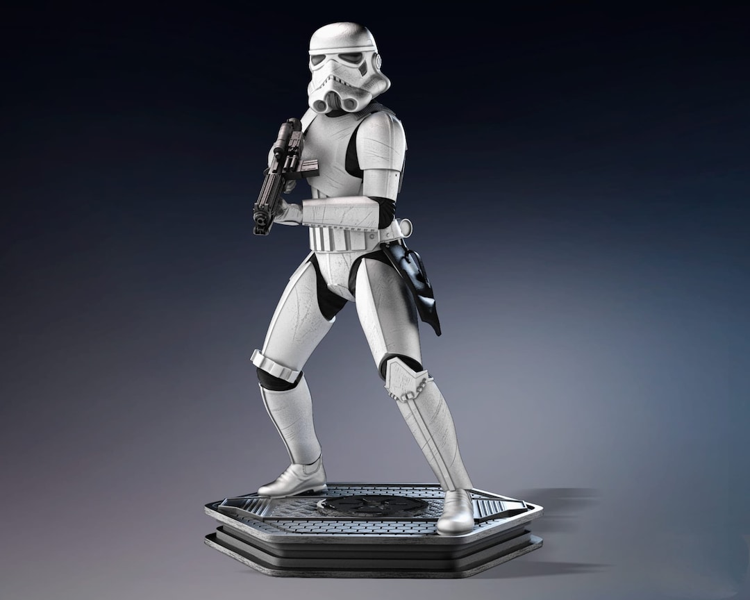 Stormtrooper Statue Star Wars 3D Model - Etsy