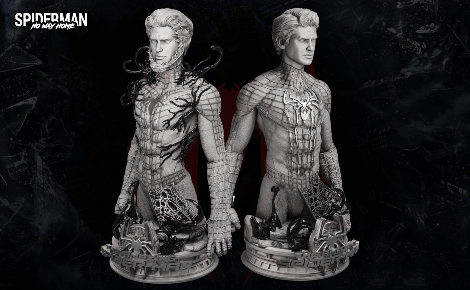 Marvel Spider Man 3D Model - Etsy