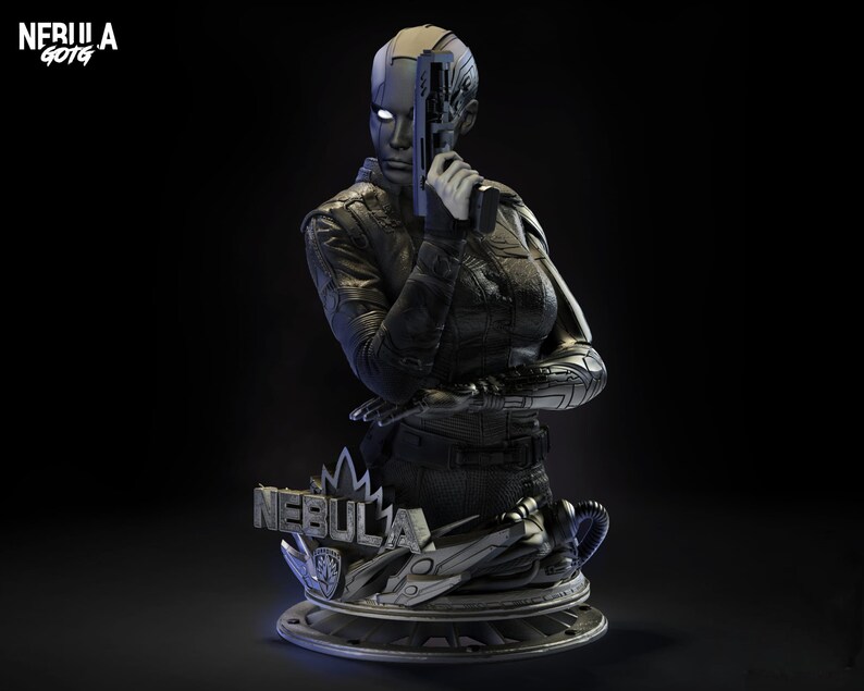 Marvel Nebula Bust3d Model - Etsy