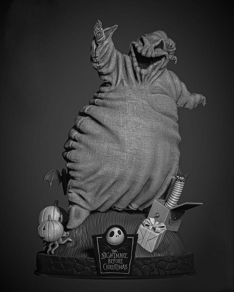 OOGIE BOOGIE SCULPTURE 3D Model - Etsy