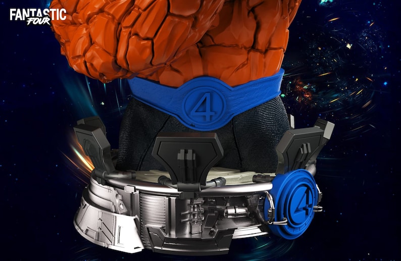 Marvel the Thing 3D Model - Etsy