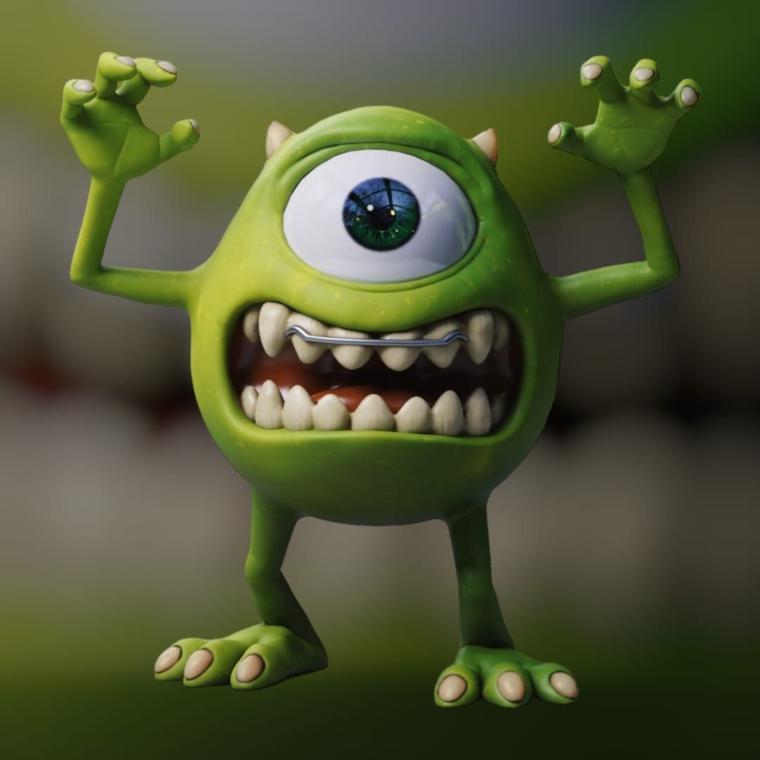 MIKE WAZOWSKI 3D MODEL - Etsy