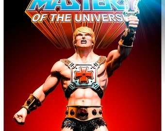 He-man Stl, He-man 3d Figure, Anime Stl, 3d Printer Stl Files, 3d ...