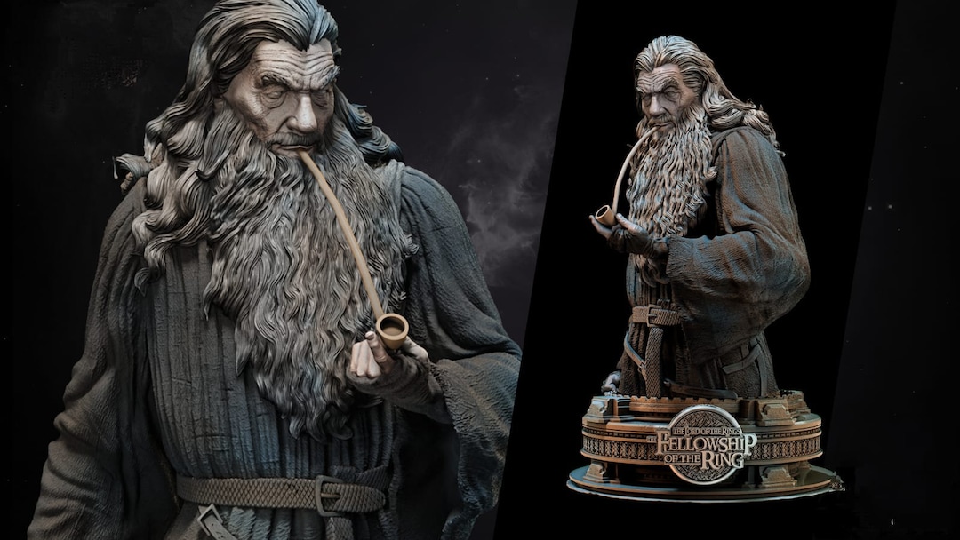 Gandalf 3d Model - Etsy