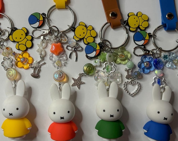 Miffy Keychains | Part 2 - Etsy