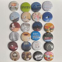 Button Pins - Etsy