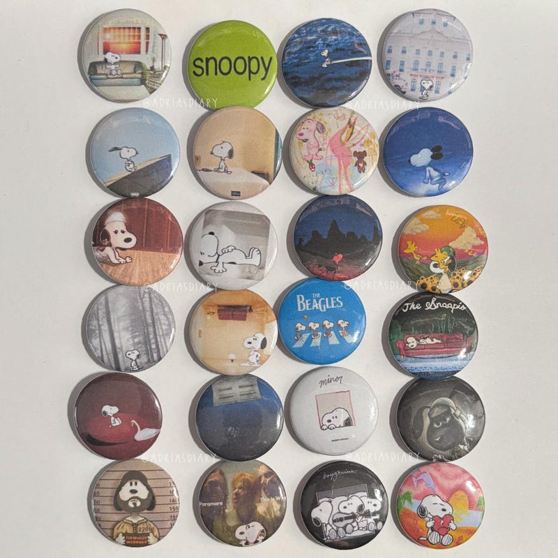 Button Pins - Etsy