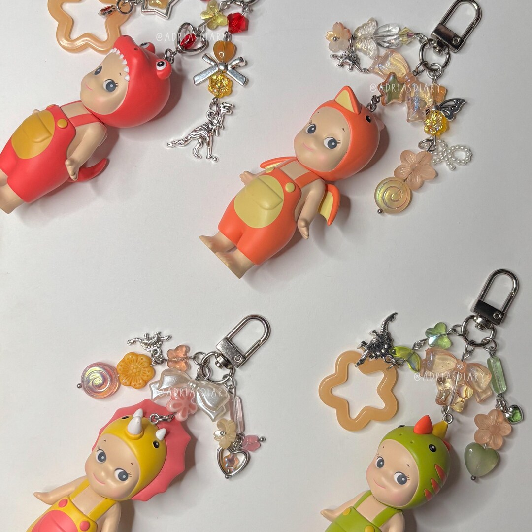 Sonny Angel Keychains | Authentic | Dinosaur Series - Etsy