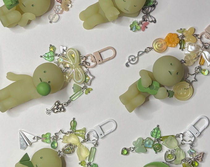 Smiski Keychains | Authentic | Sunday Series - Etsy