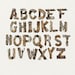 Wooden Alphabet Clipart, 26 Png Files Wood Font, Wooden Letters, Rustic ...