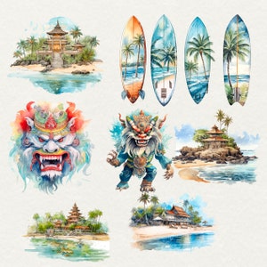 Bali Clipart, Summer Travel Clip Art, 54 Png Indonesia Islands ...