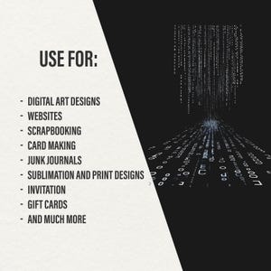 Binary Code Rain Overlays: 19 PNG Clipart, Transparent Background ...