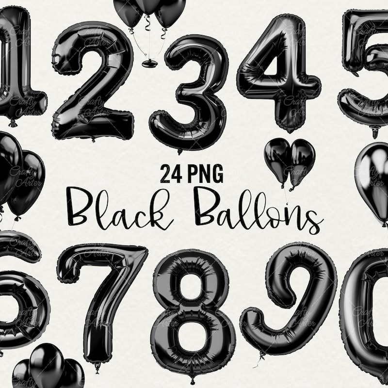 Alphabet Balloons - Etsy