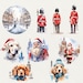 Christmas London Clipart, 39 Png Watercolor Snowy London Winter ...