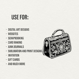 Vintage Tools Clipart, Victorian Svg/ Png Bundle, Old Furniture ...