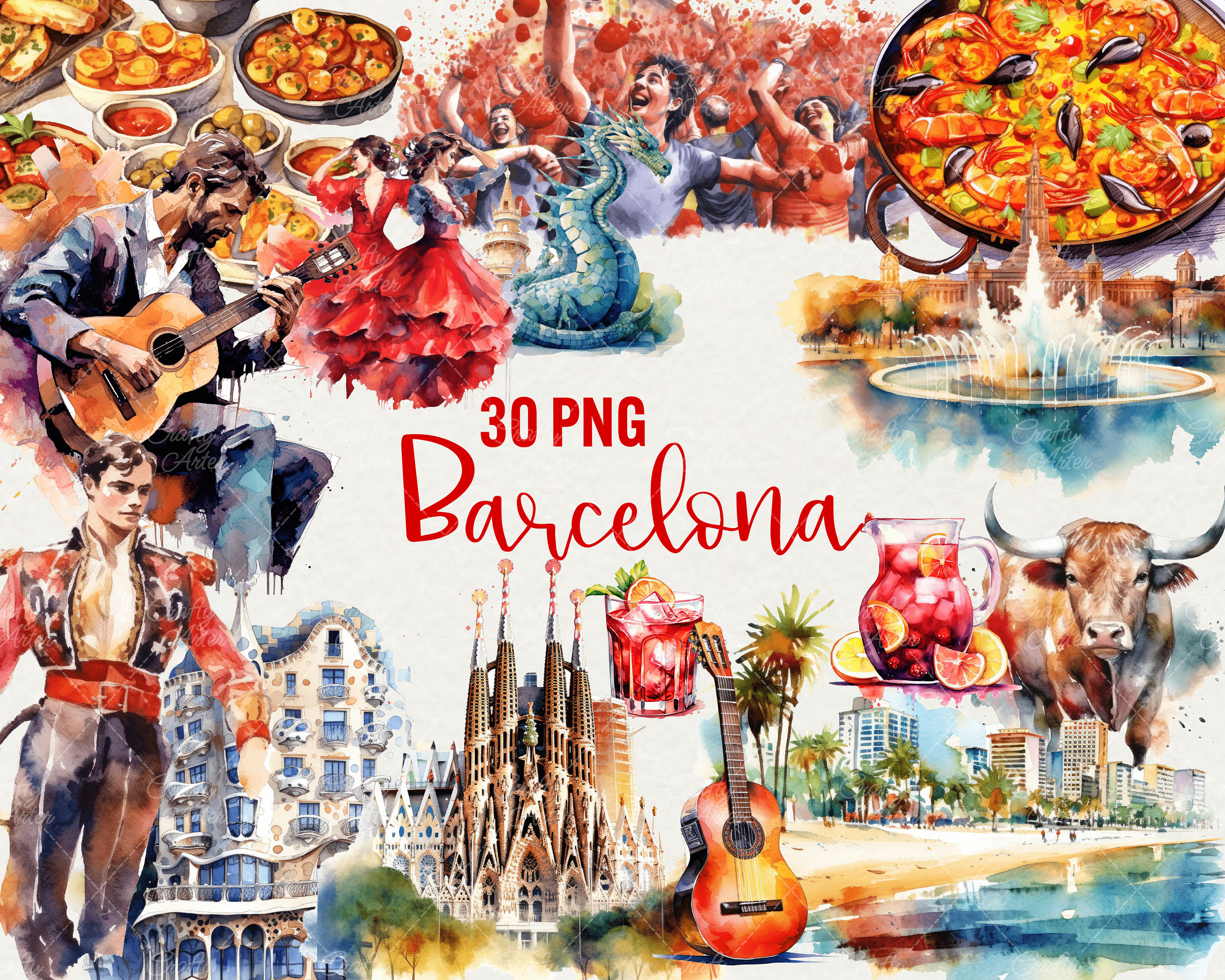 Spanish Culture Collage