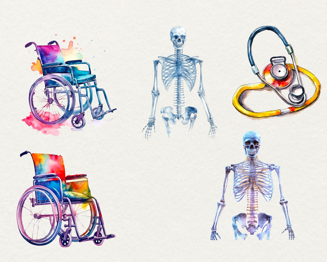 Watercolor Medical Clipart 28 Png - Hospital, Doctors, Medical ...
