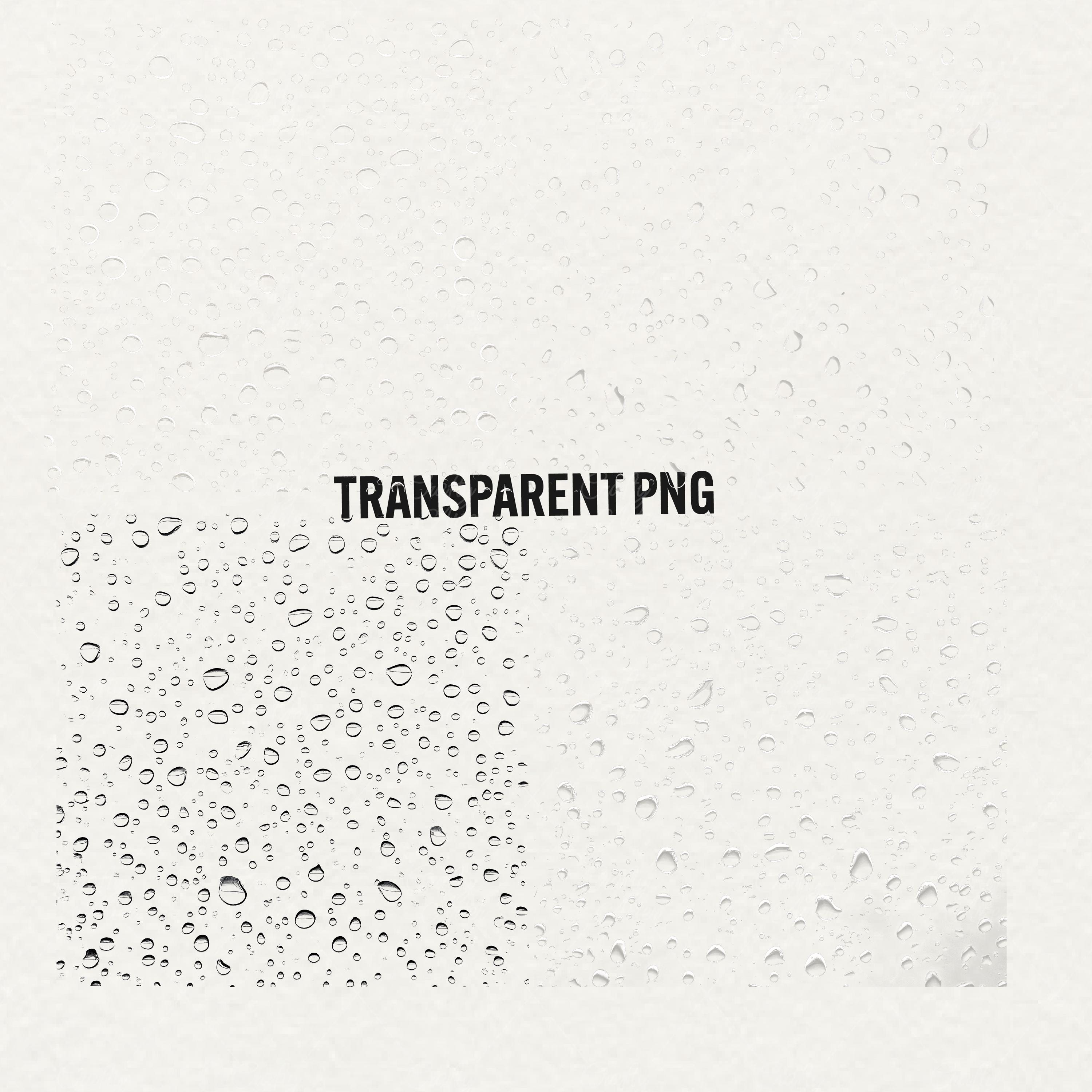 Water Drop PNG Overlays: Realistic Rain Effect (digital Download) - Etsy