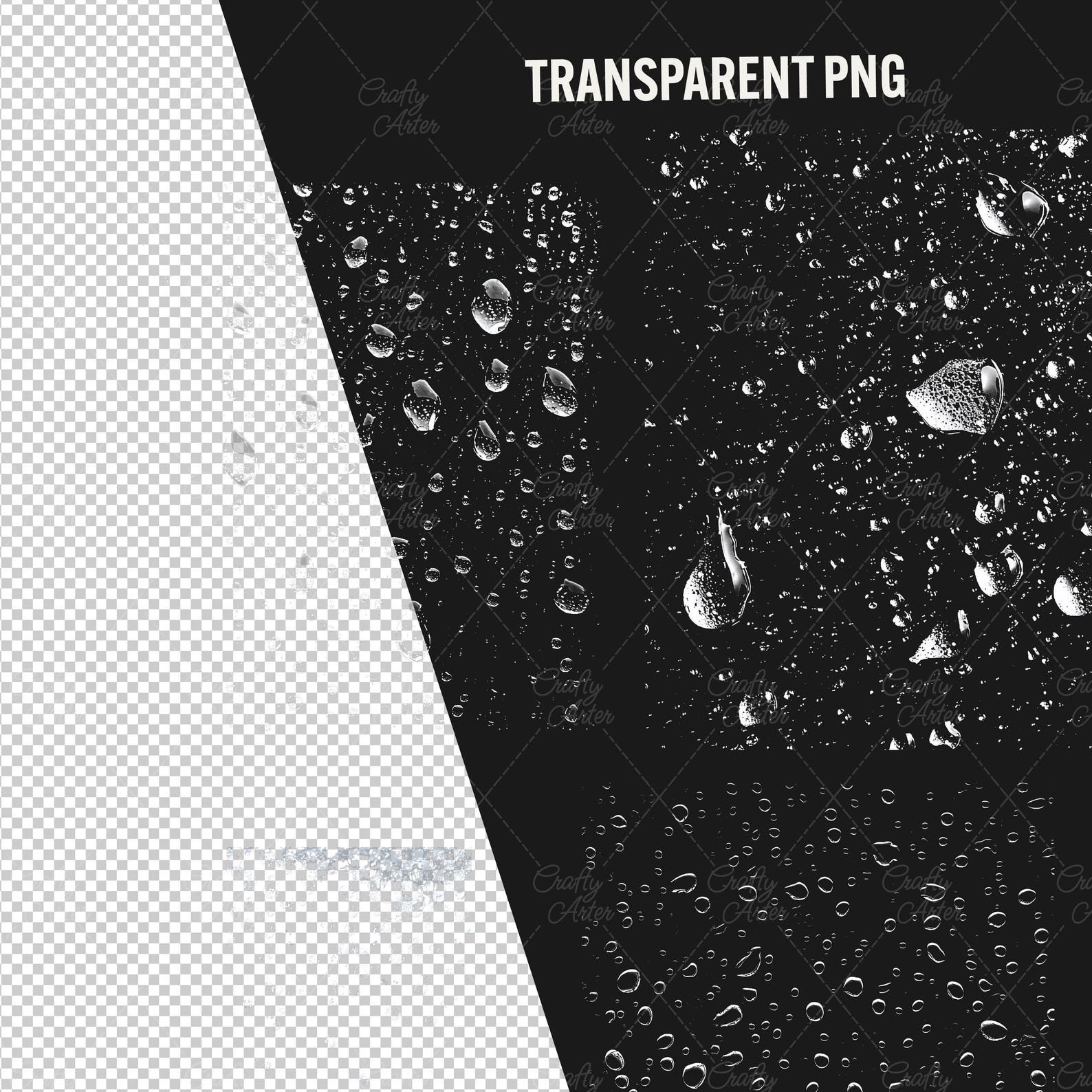 Water Drop PNG Overlays: Realistic Rain Effect (digital Download) - Etsy