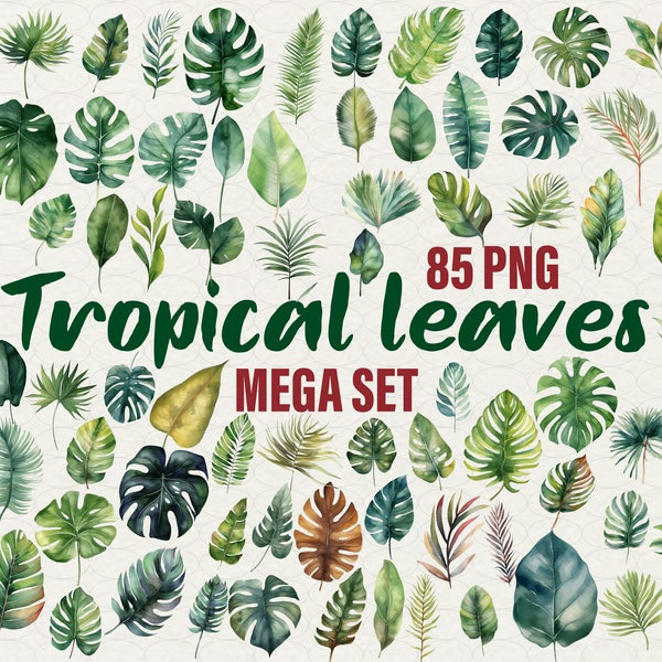 Leaves Clip Art - Etsy