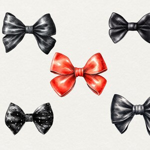 Watercolor Bows Clipart, 30 Png Pastel Bow Clipart Celebrate Clipart ...