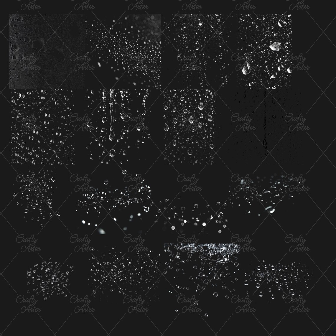 Water Drop PNG Overlays: Realistic Rain Effect (digital Download) - Etsy