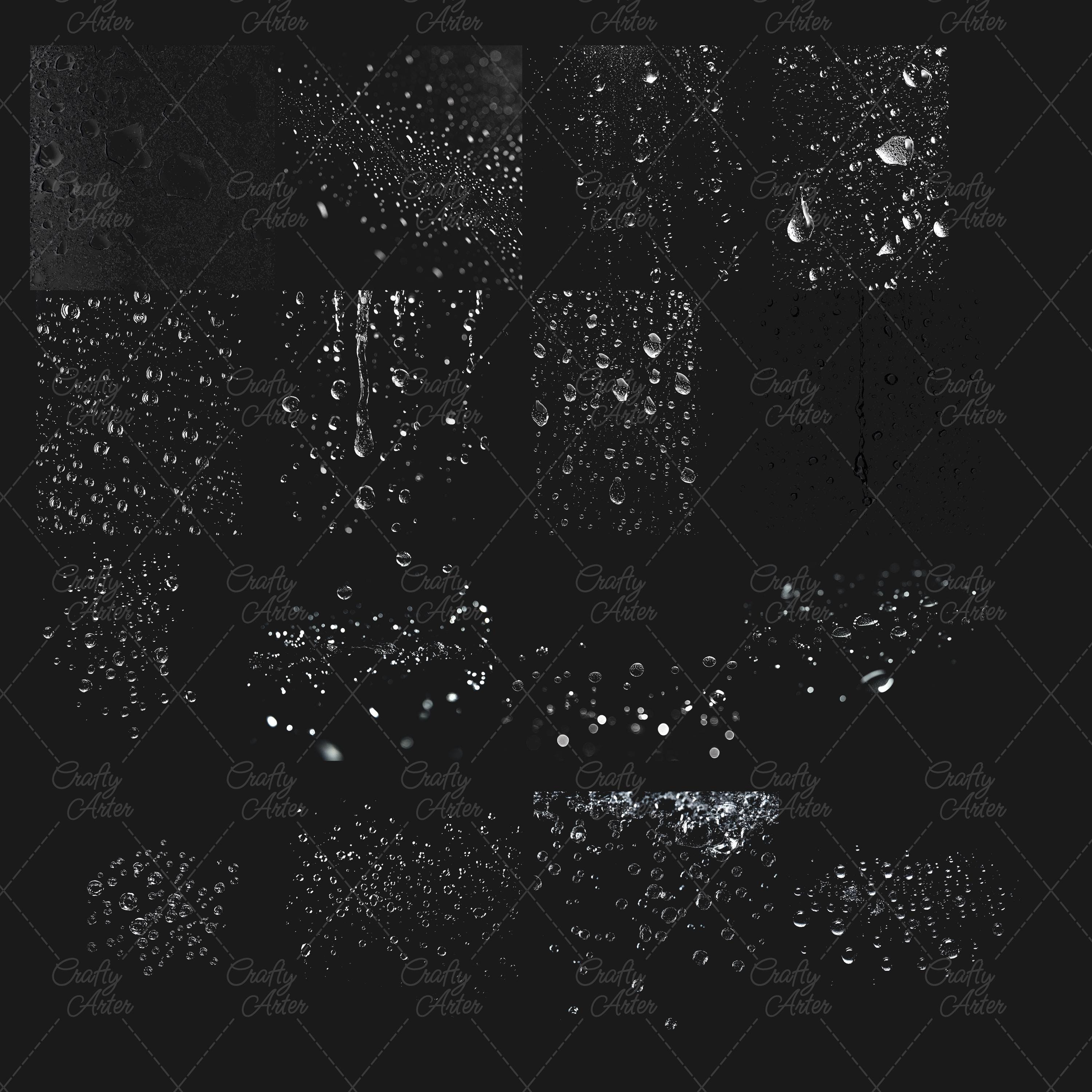 Water Drop PNG Overlays: Realistic Rain Effect (digital Download) - Etsy