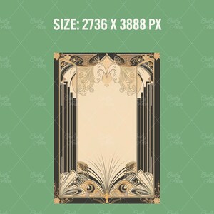 Art Deco Digital Paper Clipart, 29 Printable Digital Pages, Vintage ...