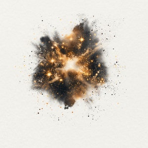 Dreamy Nebula Splash Overlays: 38 Galaxy PNG Clipart (digital Download ...
