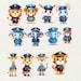 Cute Police Animals Clipart, 28 PNG Animal Clipart, Cartoon Kids ...