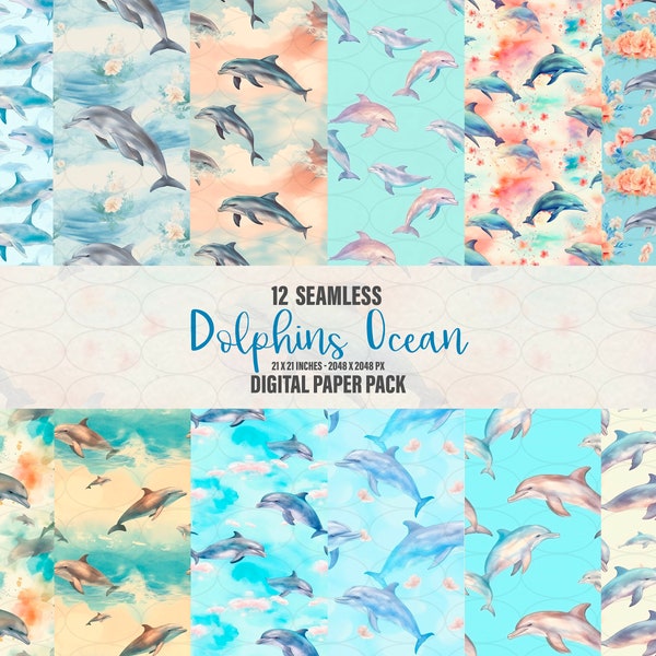 Dolphin Wallpaper - Etsy