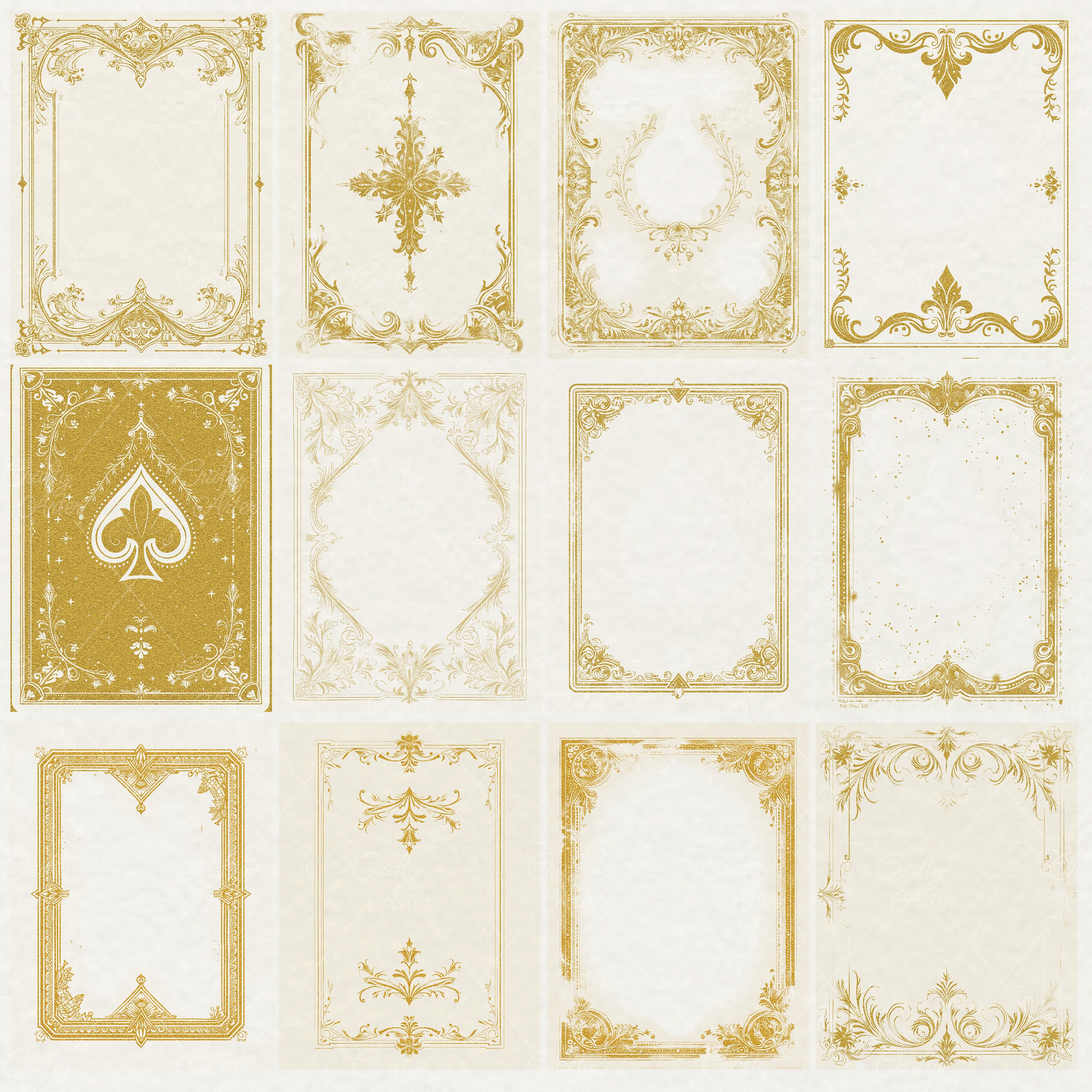 Gold Book Covers Clipart, 34 Png Gilded Golden Covers, Ornate Frame ...