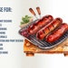 BBQ Clipart GRILL Bundle 26 PNG, Delicious Grilled Steak Bbq Sausage ...