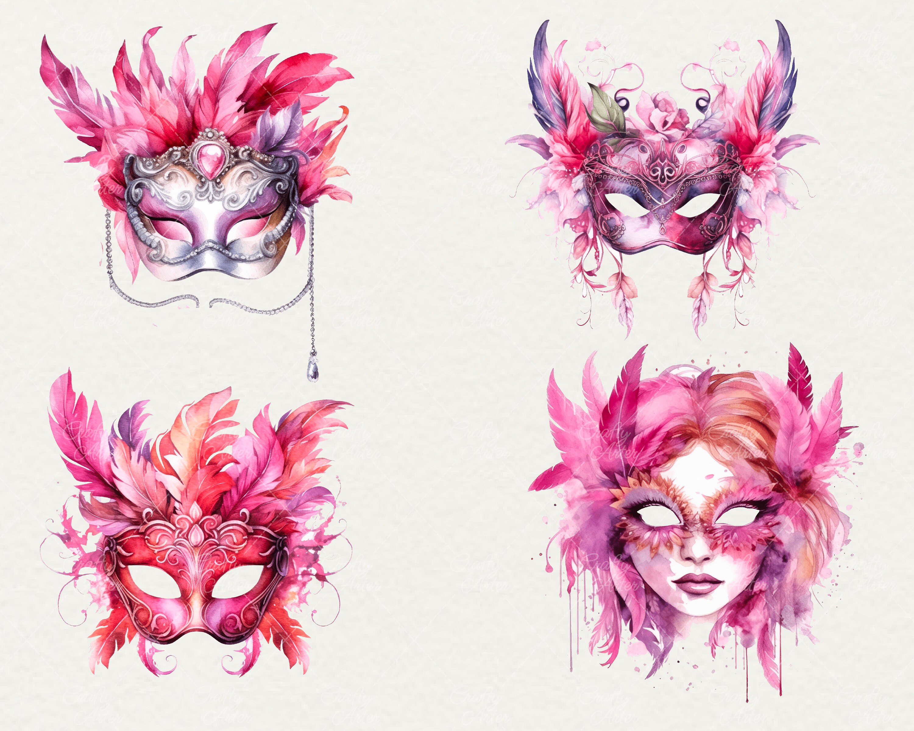 Maskerade Tekening