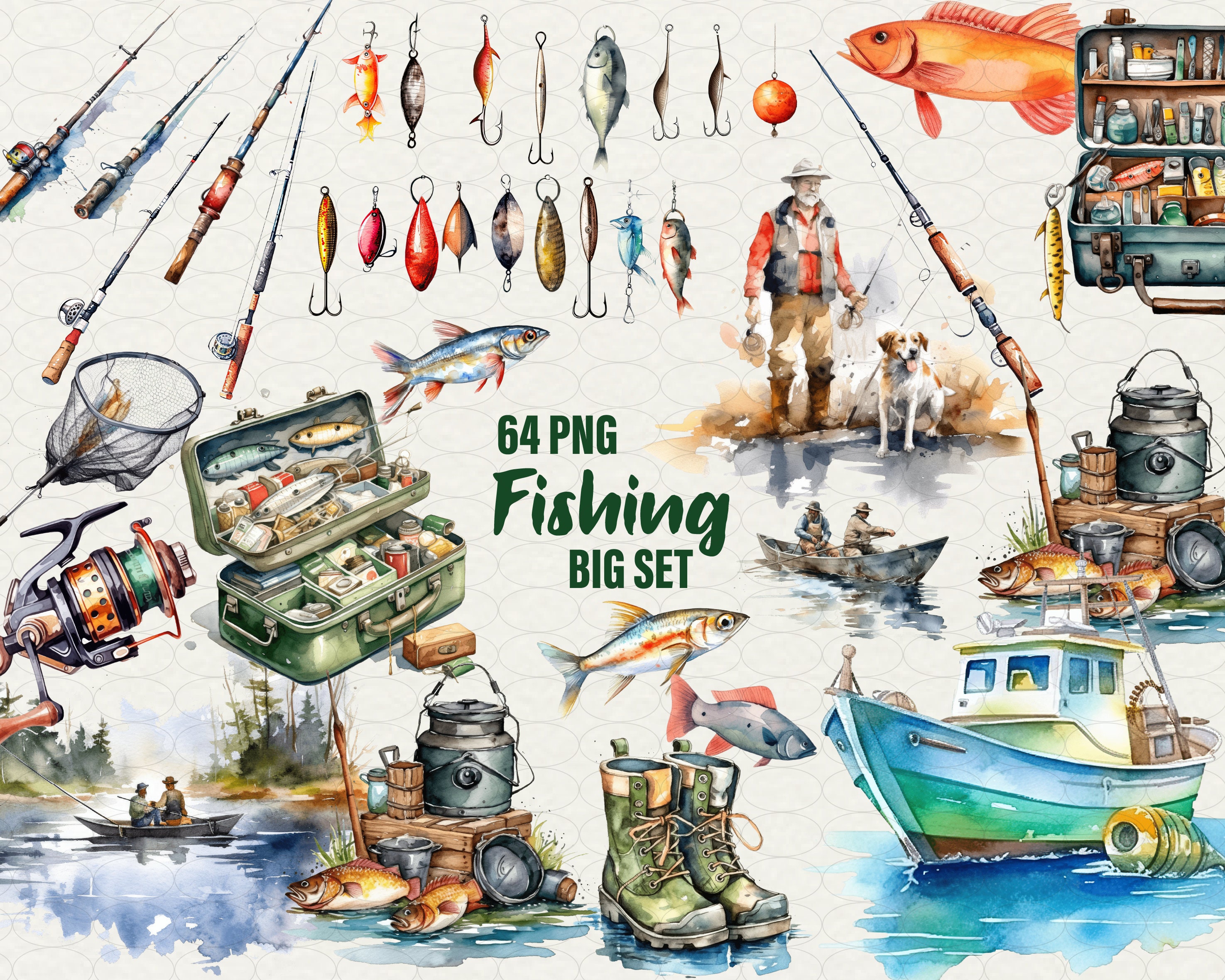 Angling Clipart